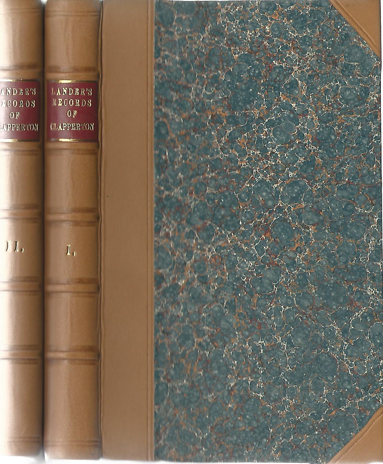 Records of Captain Clapperton's Last Expedition to Africa: by Richard ...