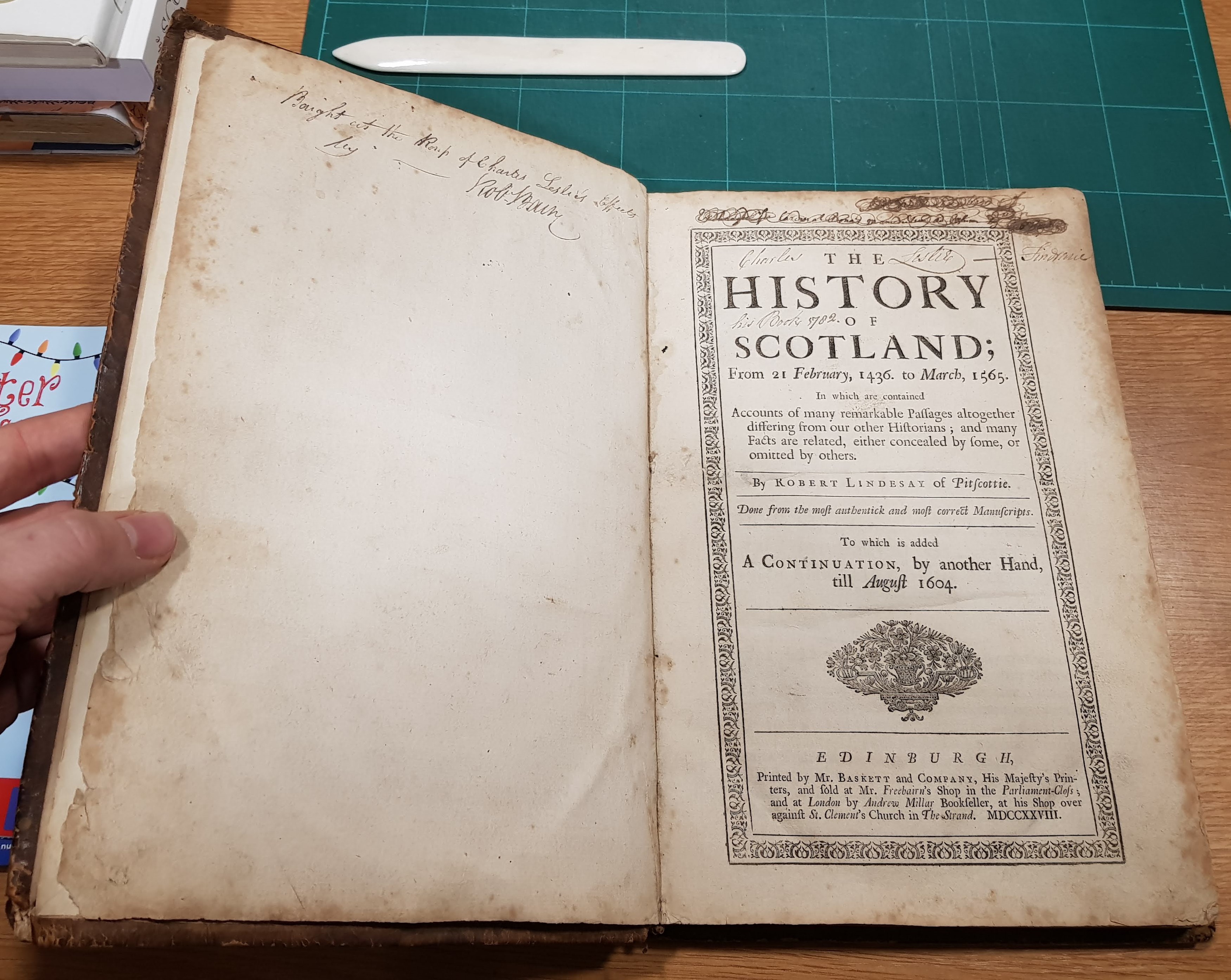 The History of Scotland; from 21 February, 1436 to March, 1565. In ...